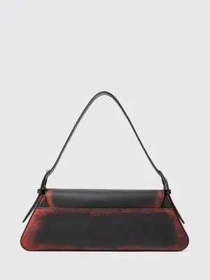 Camper Kirje Aged Leather Shoulder Bag - Multicolor