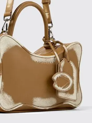 Camper Lunssi Bag In Aged Leather - Multicolor
