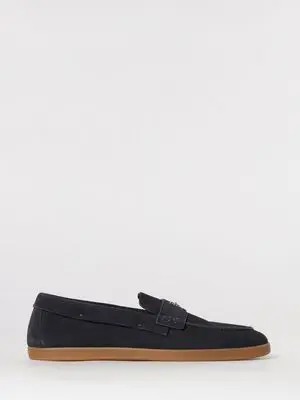 Paciotti Suede Loafers - Navy