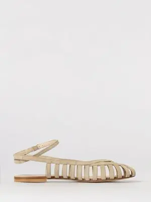 ANNA F. Heeled Sandal - Sand