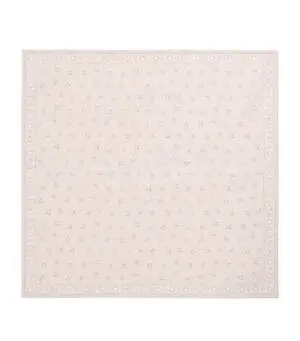Eleventy Wool-cotton Pocket Square - Beige