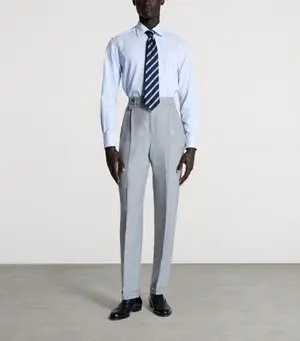 Dunhill Prince Of Wales Check Tailored Trousers