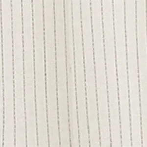 Dunhill Pinstripe Wool, Silk, And Linen Straight-leg Trousers