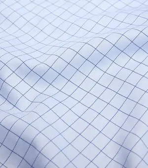 Dunhill Cotton Check Shirt - Blue