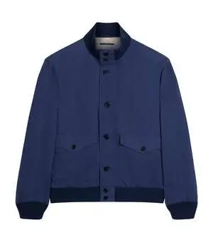 Dunhill Cotton-blend Bomber Jacket - Purple