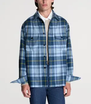 Dunhill Cashmere Check Shirt