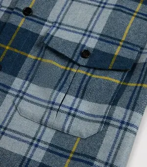 Dunhill Cashmere Check Shirt