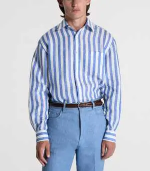 Dunhill Linen Stripe Shirt