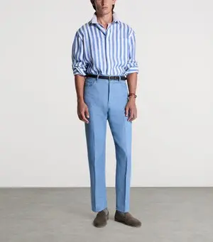 Dunhill Linen Stripe Shirt