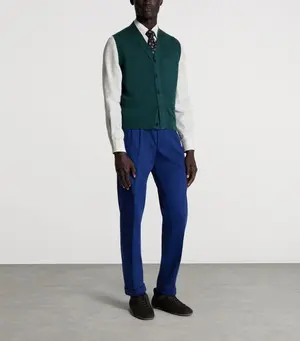 Dunhill Linen-cashmere Sweater Vest