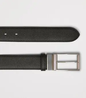 Dunhill Leather Reversible Belt - Black