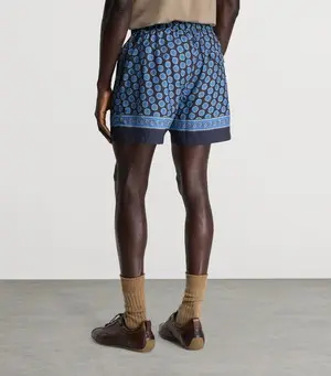Dunhill Medallion Printed Swim Shorts