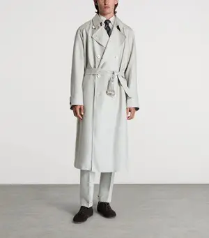 Dunhill Linen Archive Trench Coat