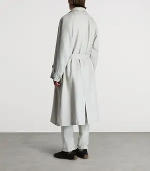 Dunhill Linen Archive Trench Coat