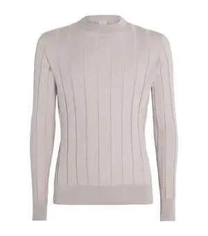 Eleventy Ribbed Knitwear For Men