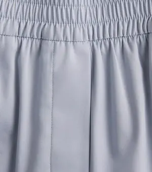 Eleventy Cropped Elasticated Waist Trousers - Blue