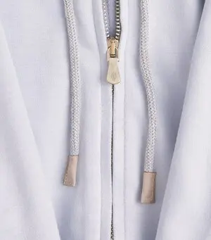 Eleventy Cotton-blend Hooded Blazer