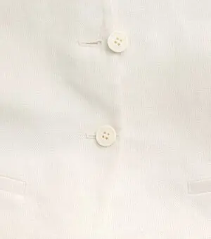 Eleventy Linen-blend Waistcoat