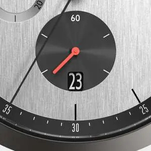 Lilienthal Berlin Chronograph Stainless Steel Mesh Watch