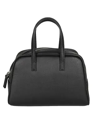 MIZUIRO Small Leather Boston Bag