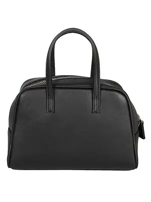 MIZUIRO Small Leather Boston Bag