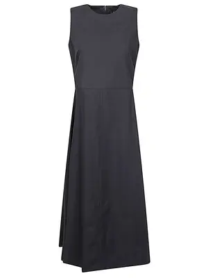 MIZUIRO Cotton Sleeveless Maxi Dress