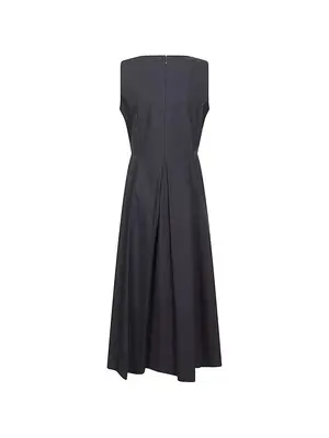 MIZUIRO Cotton Sleeveless Maxi Dress