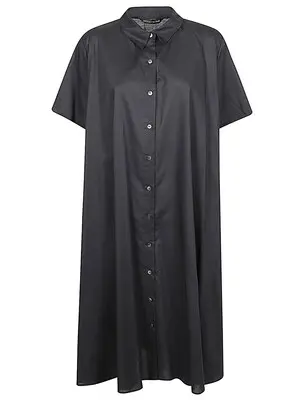MIZUIRO Land Cotton Chemisier Dress