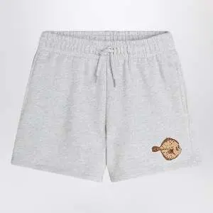 MINI RODINI Flundra Print Organic Cotton Shorts