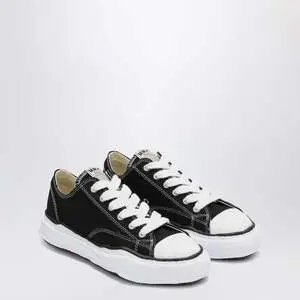 Mihara Yasuhiro Peterson Low Top Canvas Sneakers - Black