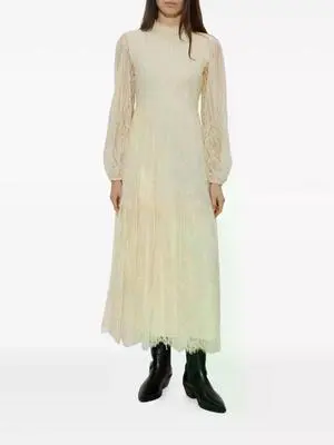 ALLSAINTS Lillian Ruffled Midi Dress