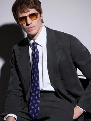 JACQUES MARIE MAGE Beckett D-frame Sunglasses