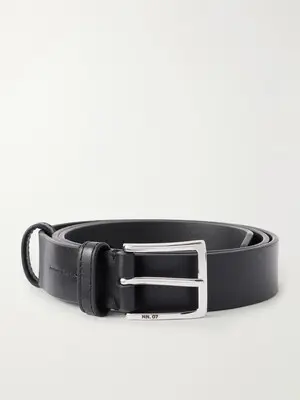 Nn07 Ever 90030 Leather Belt - Black