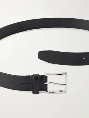 Nn07 Ever 90030 Leather Belt - Black