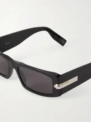 Dior Rectangular Acetate Sunglasses