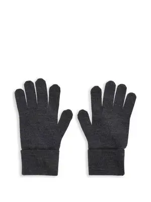 Givenchy Logo Embroidered Wool Gloves
