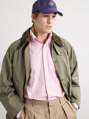 DRAKE'S Tapisserie Embroidered Cotton Twill Baseball Cap - Blue