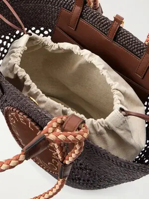 Stella McCartney Small Raffia Tote