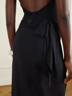 Hunza G Stretch-jersey Wrap Sarong