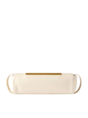 Khaite Donna' Lambskin Leather Clutch - Neutrals