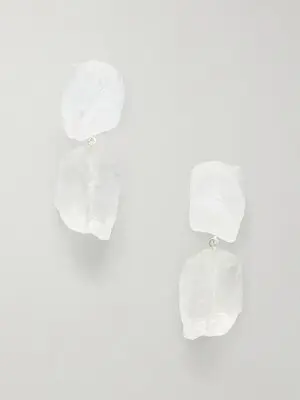 Completedworks Crystal Drop Earrings - Neutrals