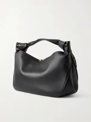 Gabriela Hearst Antonia Small Leather Shoulder Bag - Black