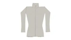 Yeezy Long Sleeve Zip-up Top