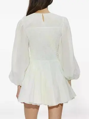 ALLSAINTS Chia Smocked Mini Dress