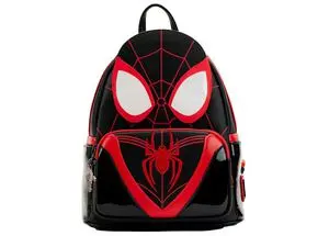 LOUNGEFLY Marvel Miles Morales Spider-man Cosplay Mini Backpack