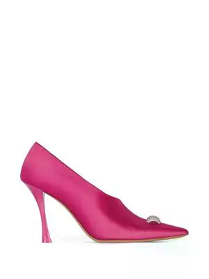 Givenchy Embellished Satin Pumps