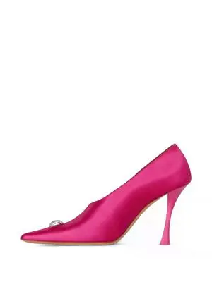 Givenchy Embellished Satin Pumps