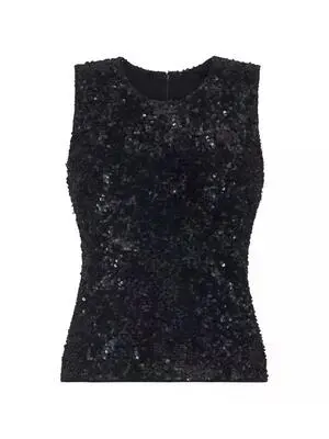 Adam Lippes Embellished Sleeveless Top
