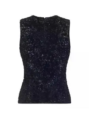 Adam Lippes Embellished Sleeveless Top
