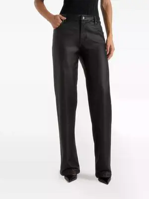 Manière De Voir Wax-effect Jeans